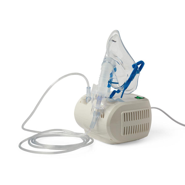 Medline AeroMist Compact Nebulizer Compressor System with Adult Mask K ...